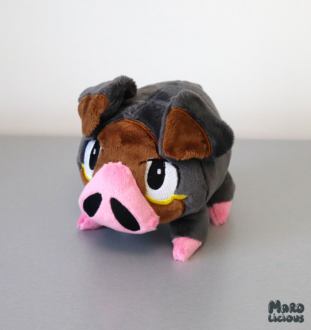 Lechonk Plush pokemon Custom-made Plushie - Etsy