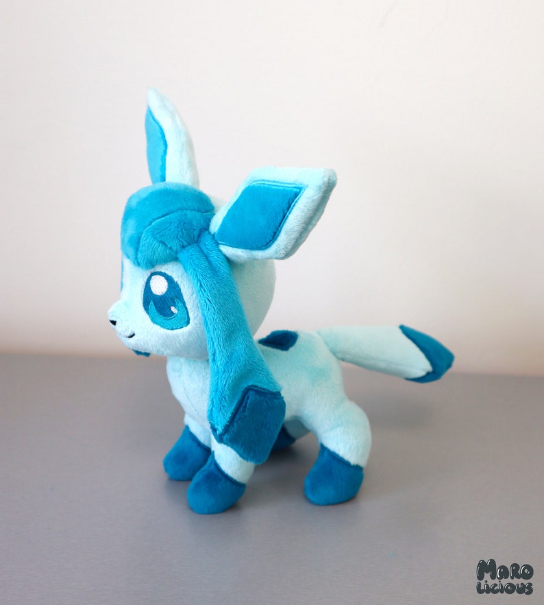 Glaceon Plush Pokemon Custom-made Plushie - Etsy