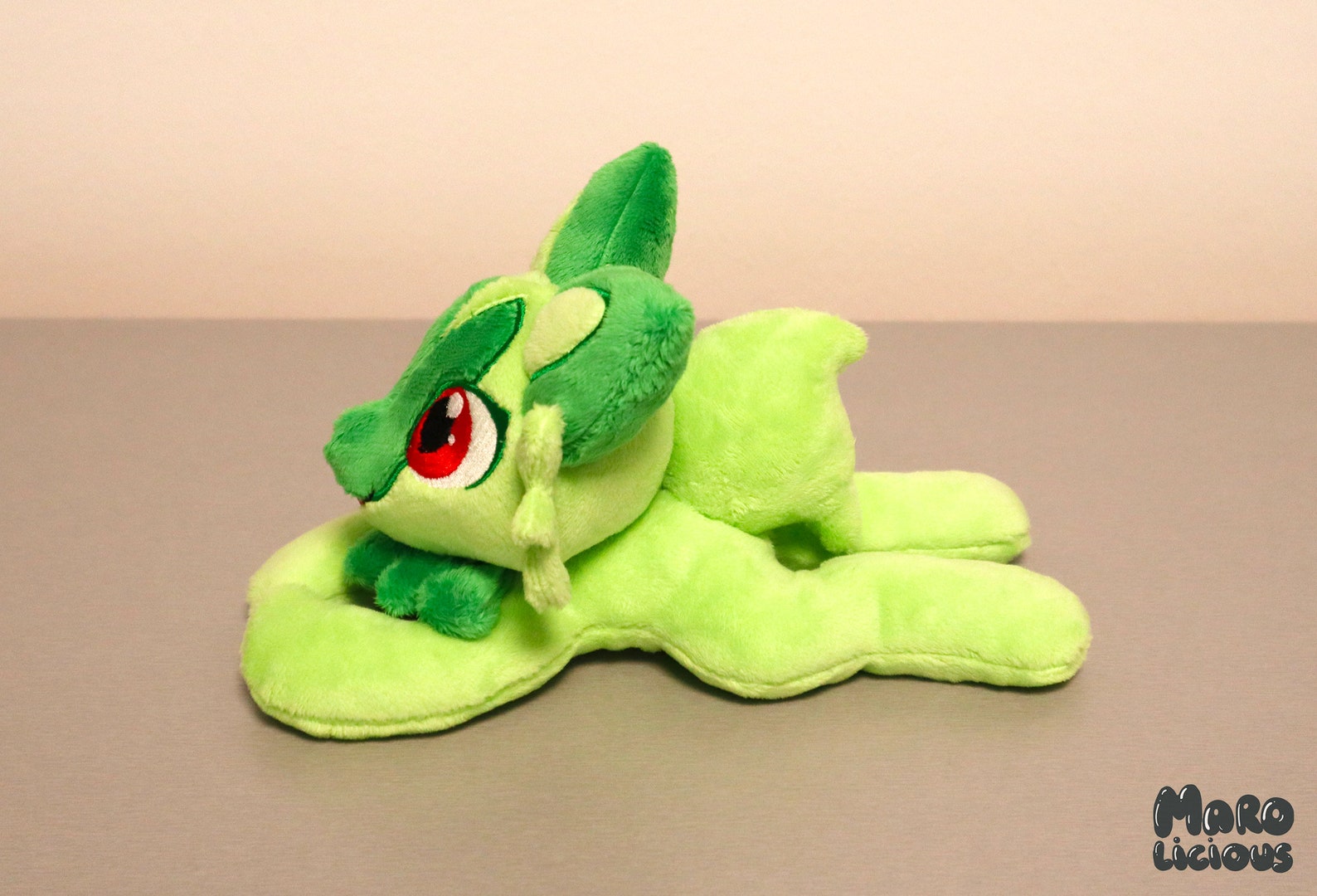Sprigatito Pokemon Floppy Beanie Plushie Made to Order - Etsy Hong Kong