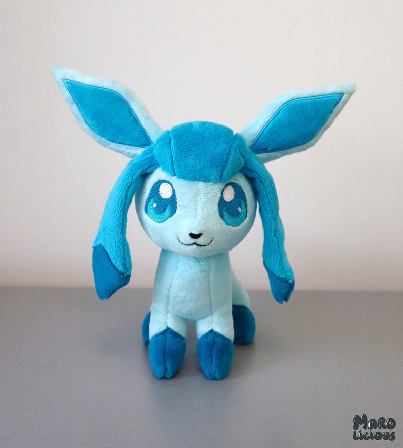 Glaceon Plush Pokemon Custom-made Plushie - Etsy