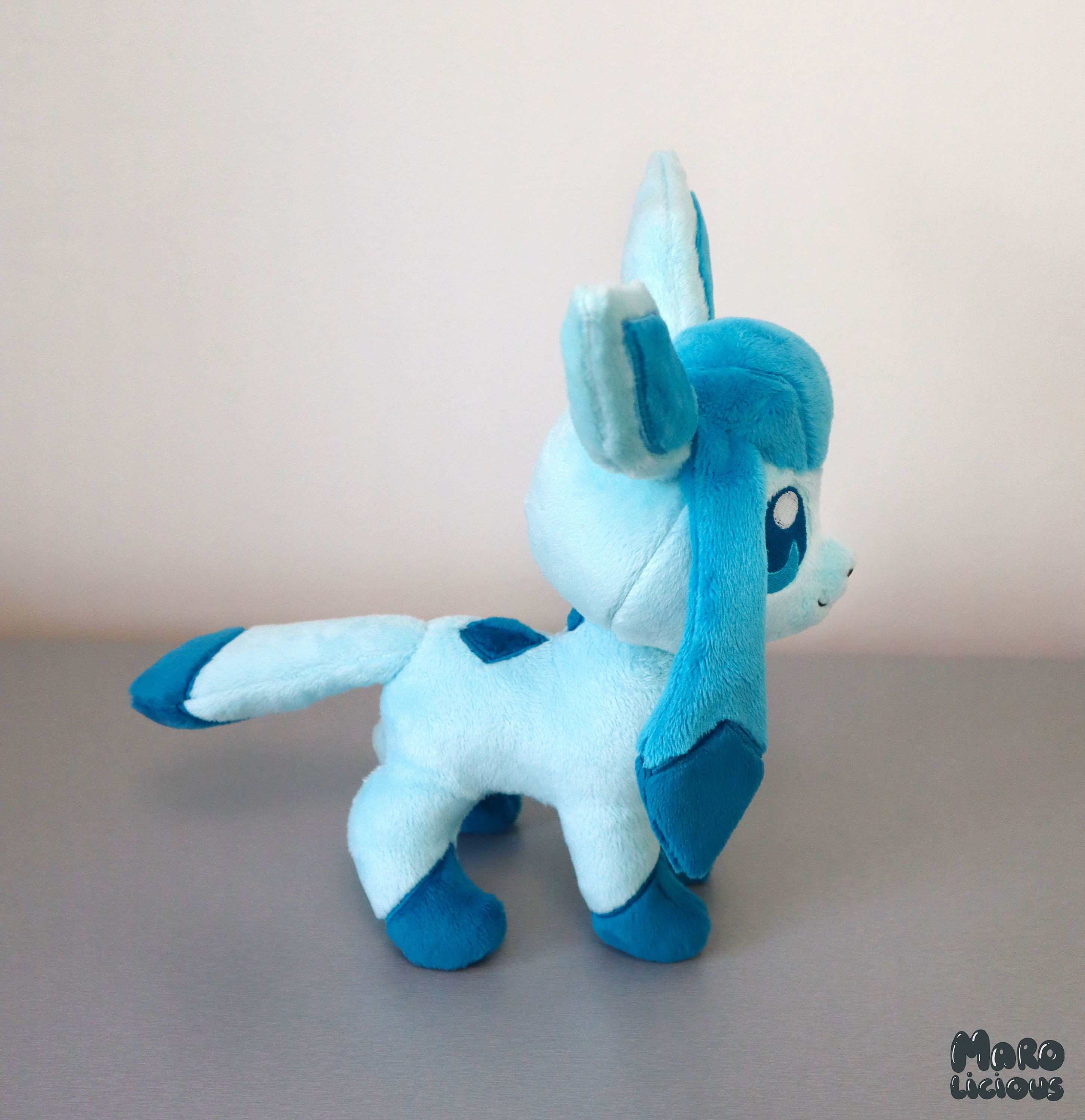 Glaceon Plush Pokemon Custom-made Plushie - Etsy