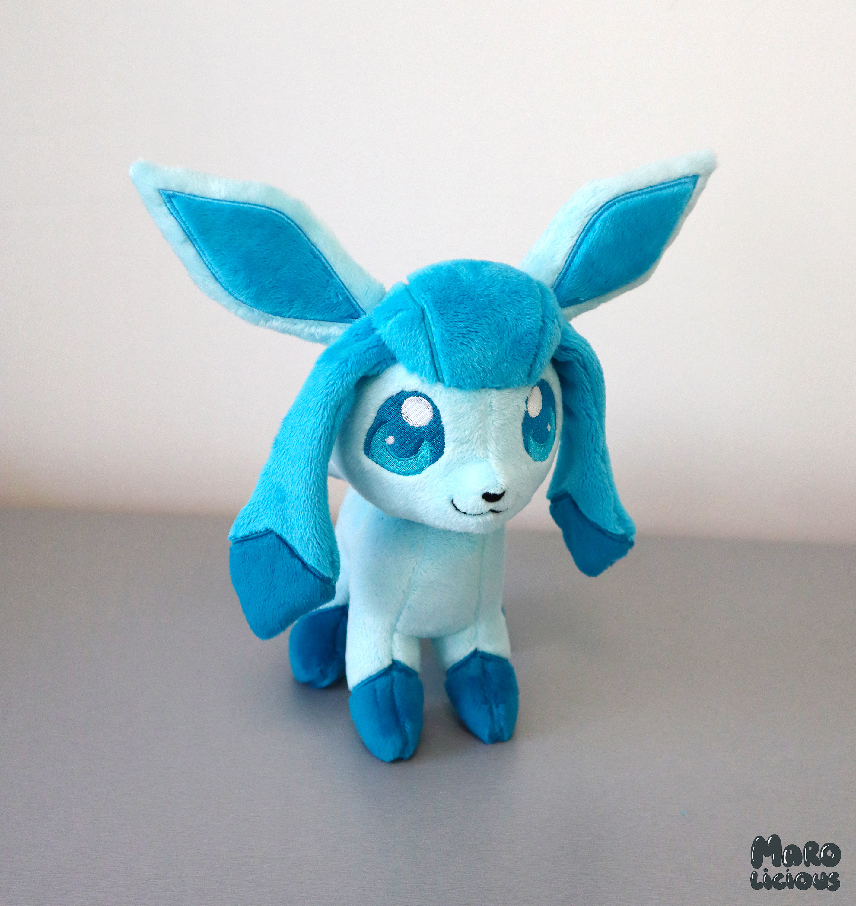 Glaceon Plush Pokemon Custom-made Plushie - Etsy