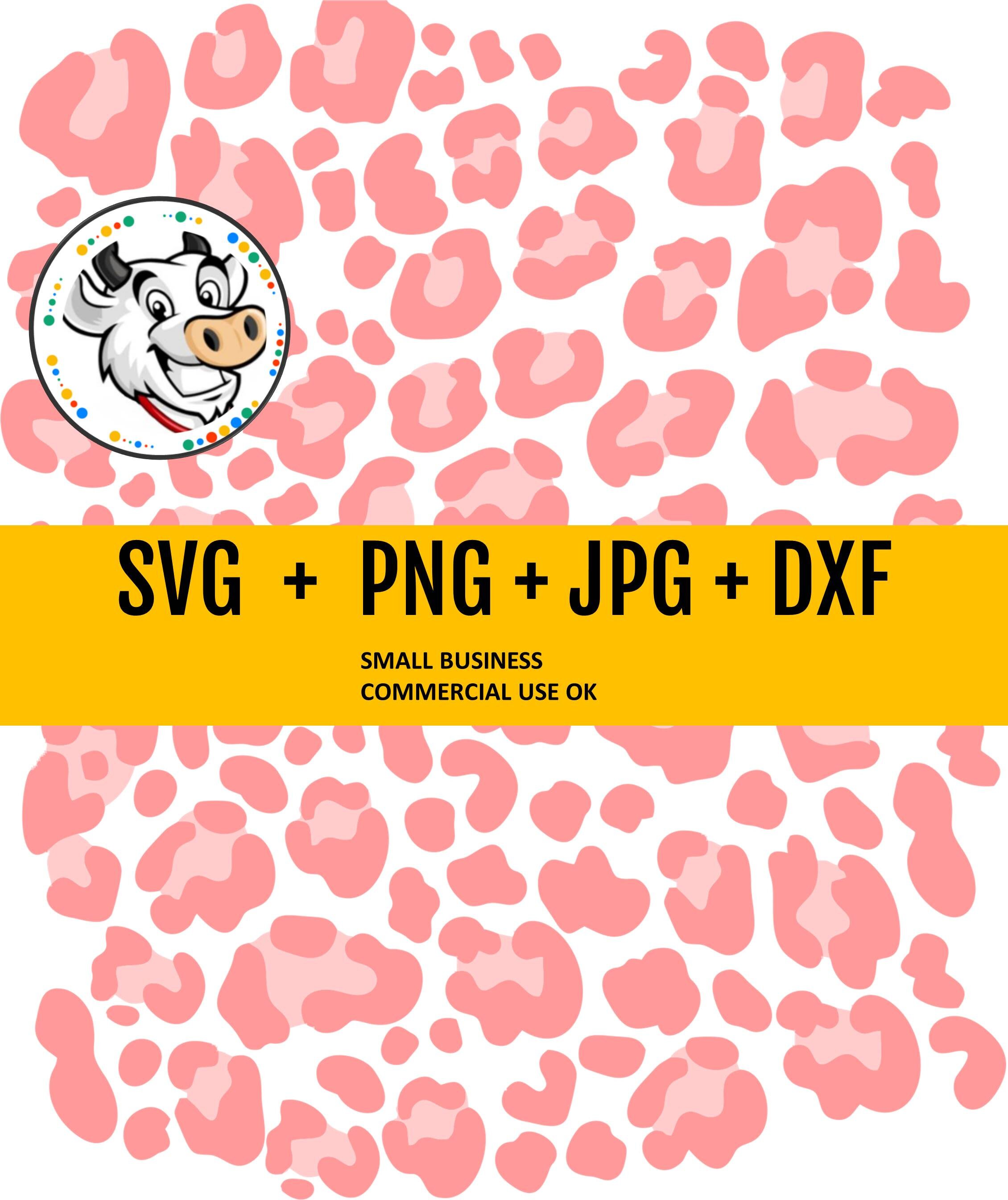 Pink Cheetah Print Leopard Print Svg Cheetah Print Svg - Etsy