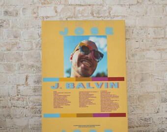 J Balvin Album Cover | Etsy