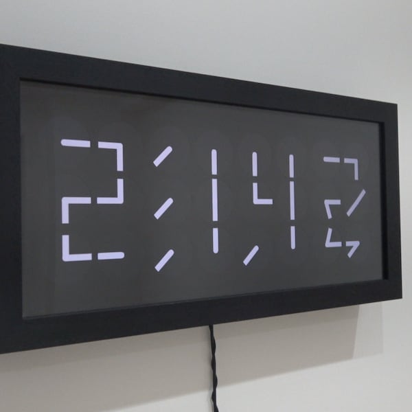 Digital Clock - Etsy