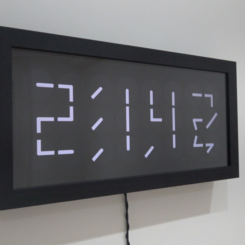 Digital Clock - Etsy