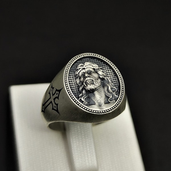Jesus Ring - Etsy