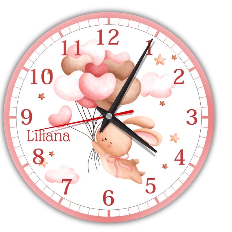 Kids Wall Clock - Etsy