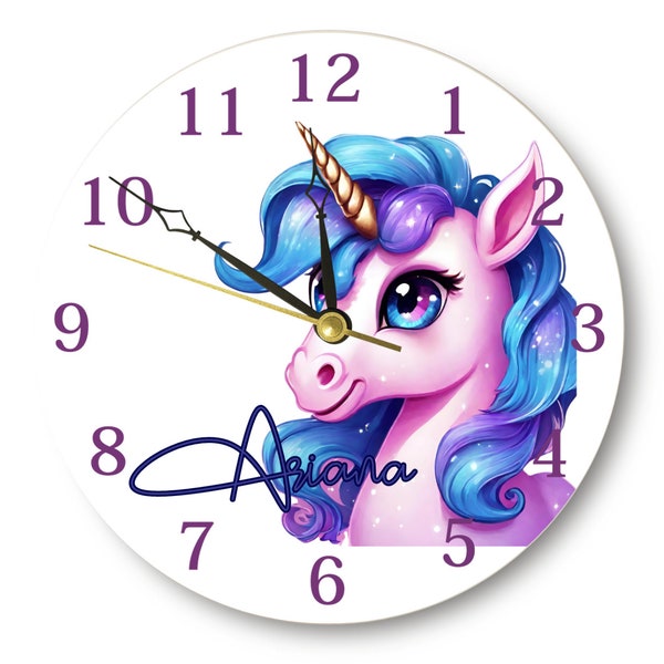 Girls Room Clock - Etsy