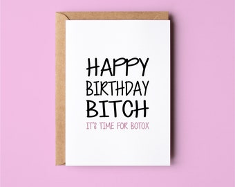 Funny Botox Card - Etsy