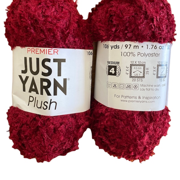 Plush Yarn - Etsy