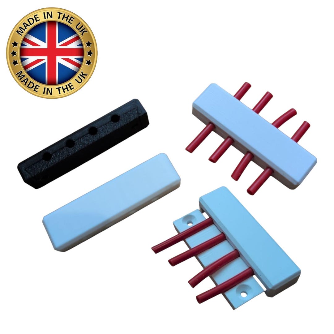 4-tube Manifold Bracket Tubing Hose Mount Marine Fresh Aquarium or Fish ...