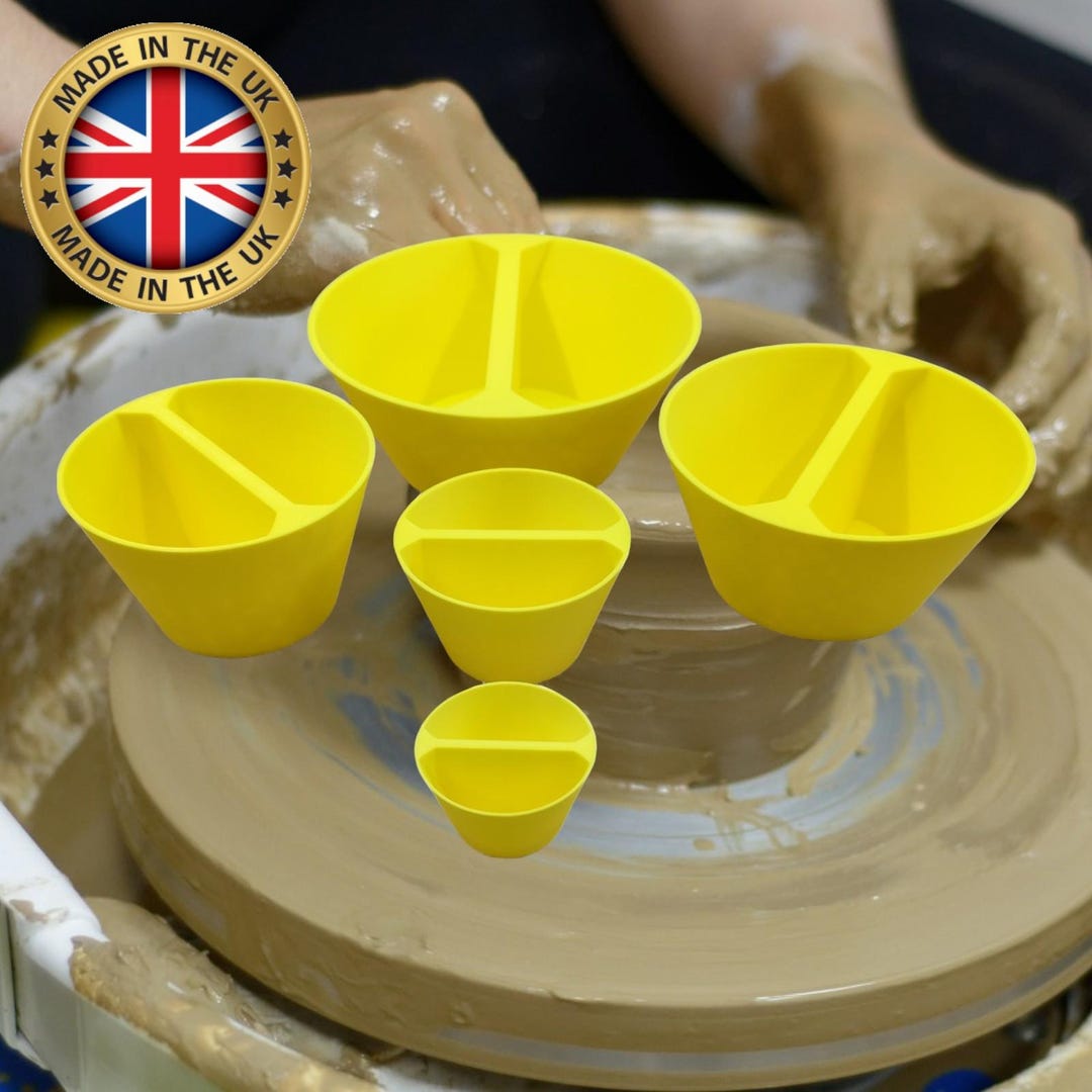 5 Piece Potters Rim Cone Tool Shaping Set From 5cm to 15cm Diameter ...