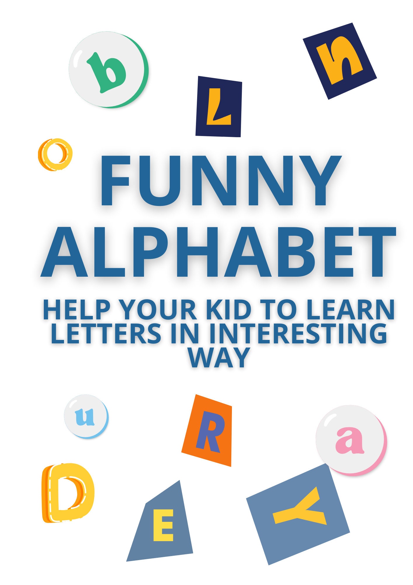 Alphabet Worksheet for Kids, Learn Abc in Intersting Way, Writing ...