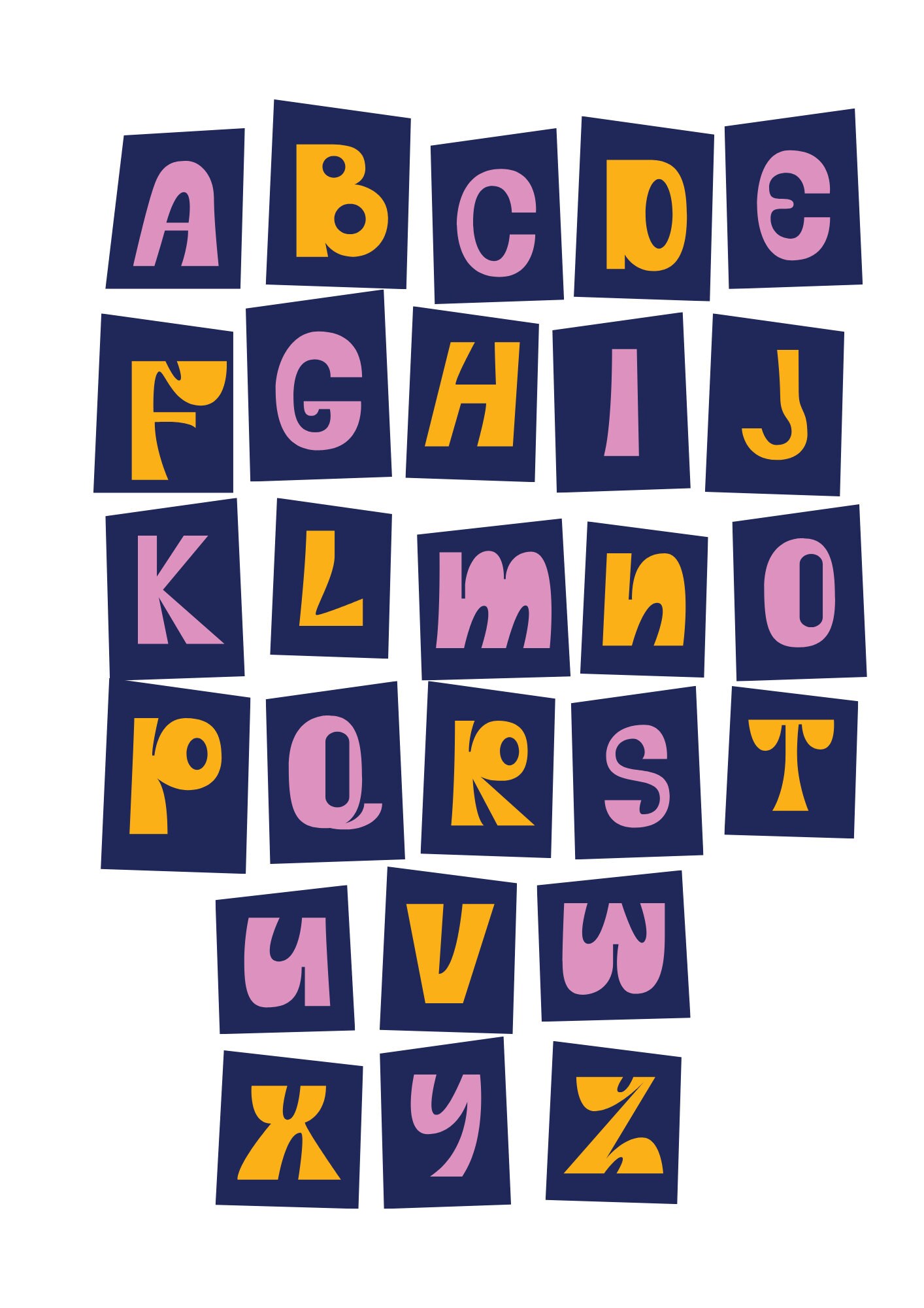 Alphabet Worksheet for Kids, Learn Abc in Intersting Way, Writing ...