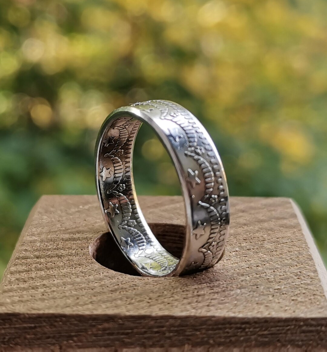 Unique Silver Coin Ring Ottoman // Unique Handmade Jewelry Personal ...