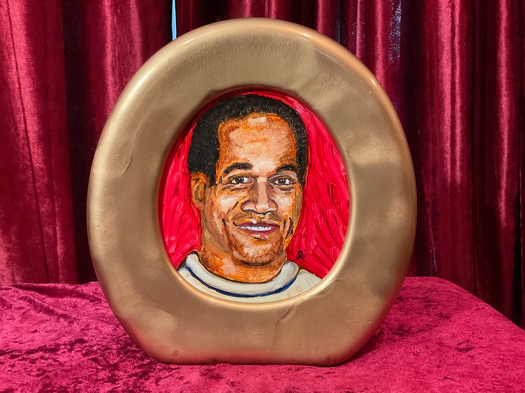 Original OJ Framed Portrait - Etsy
