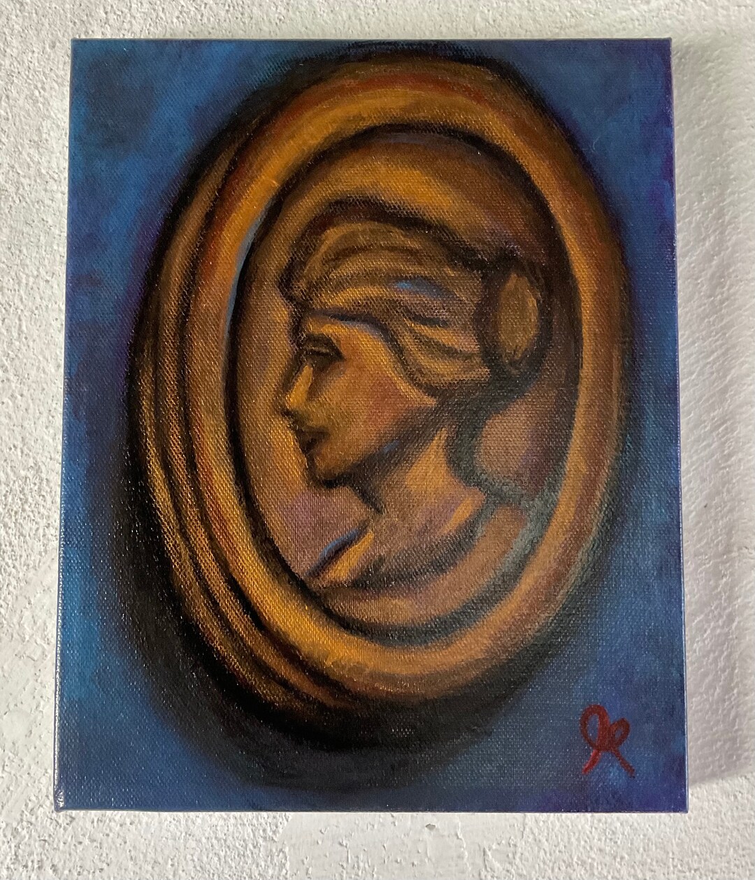 Original Chocolate Portrait Painting - Etsy