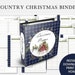 Farmhouse Printable Christmas Planner | Happy Planner and Letter Size ...