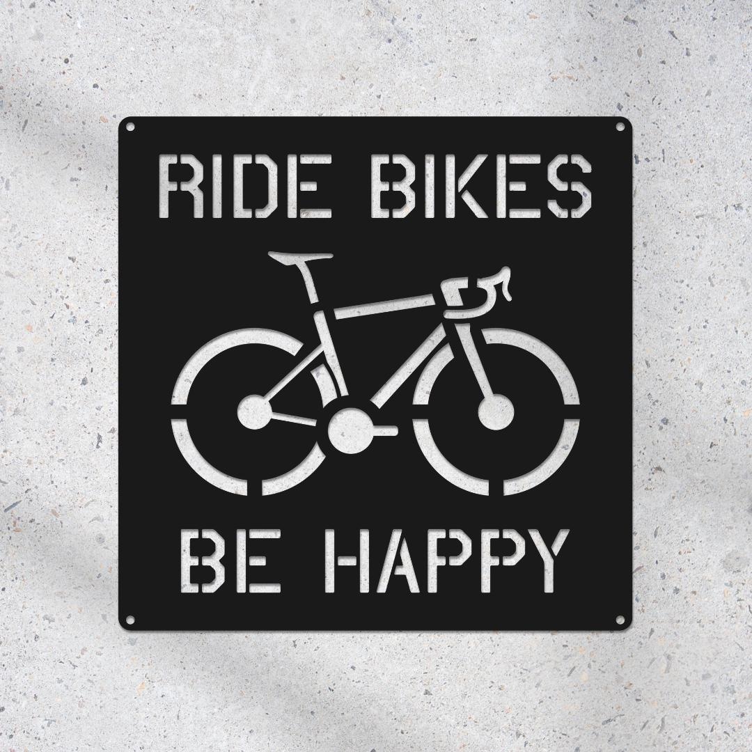 Personalized Road Bike Metal Sign: Custom Cycling Art, Bike Shop Decor ...