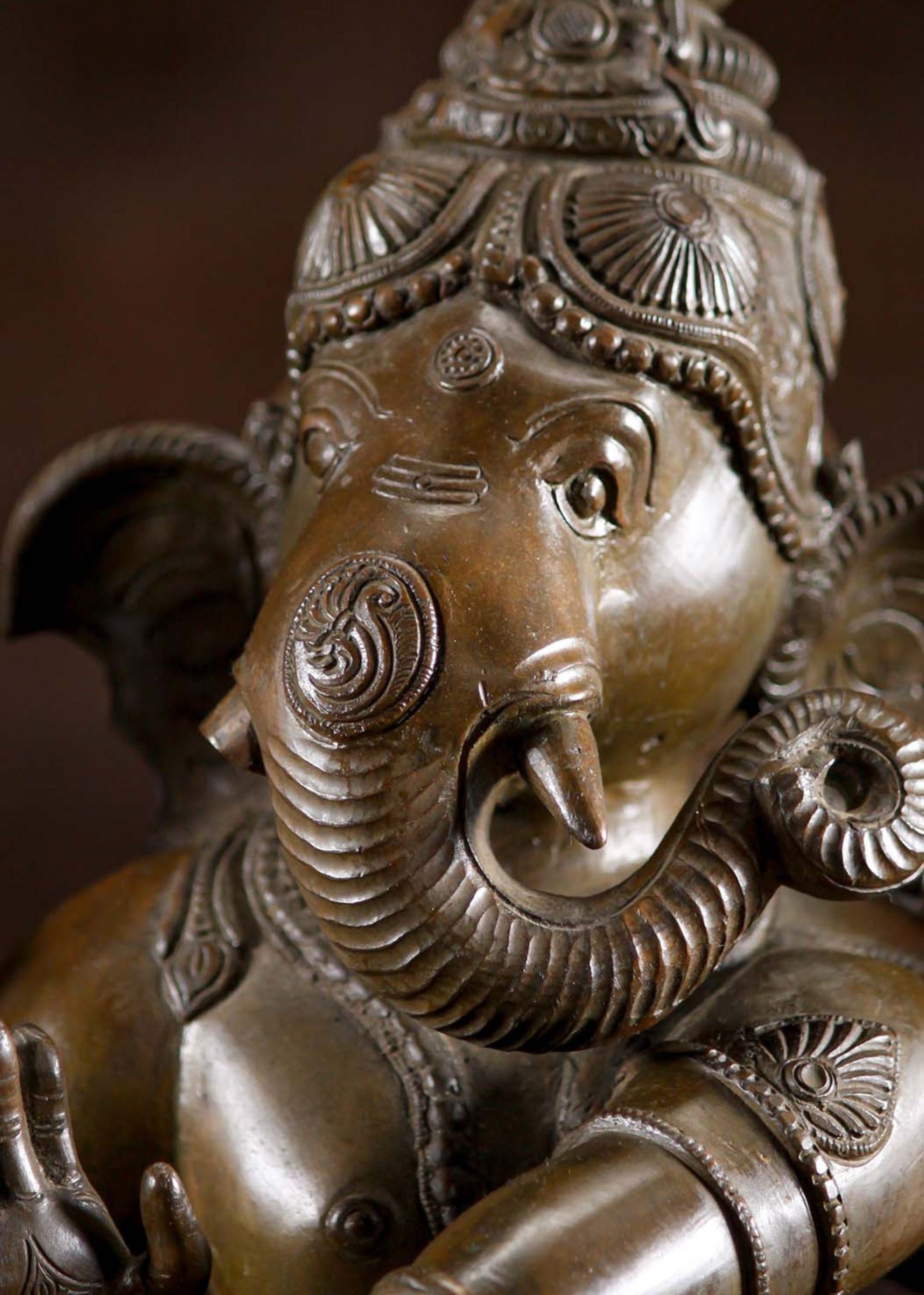 Bronze Ganesh Statue Dancing on Dwarf of Ignorance Like His - Etsy