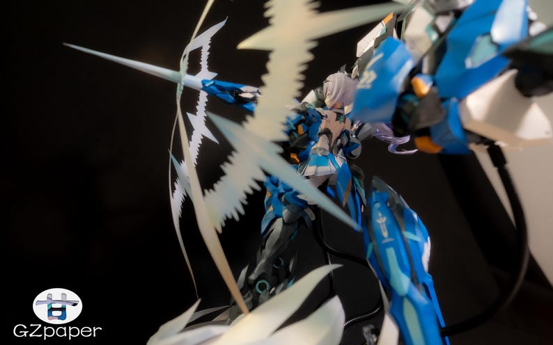 Honkai Impact 3rd; Bronya - Herrscher of Truth, Papercraft Figure ...