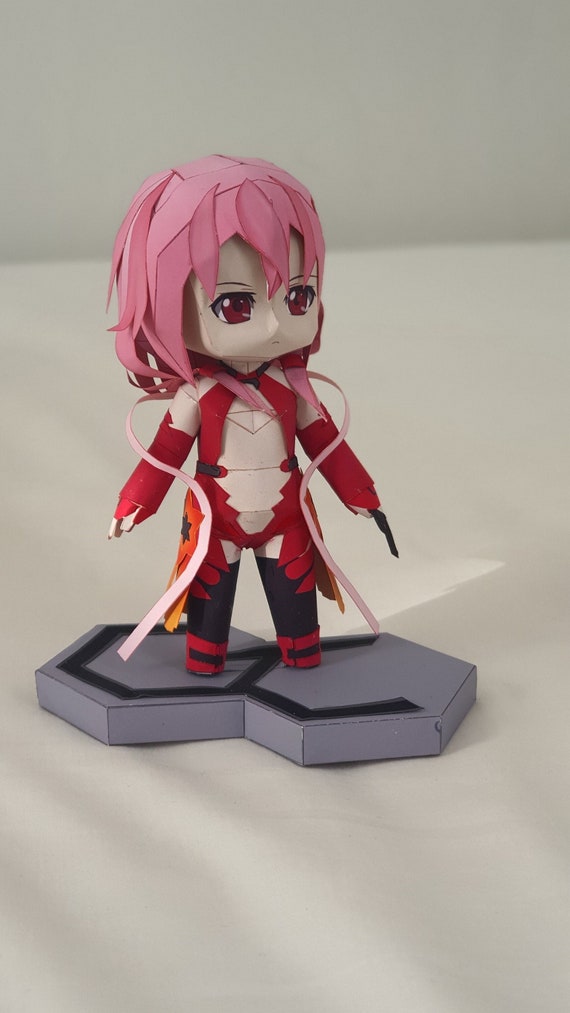 Guilty Crown Inori Yuzuriha Nendoroid Papercraft Figure - Etsy