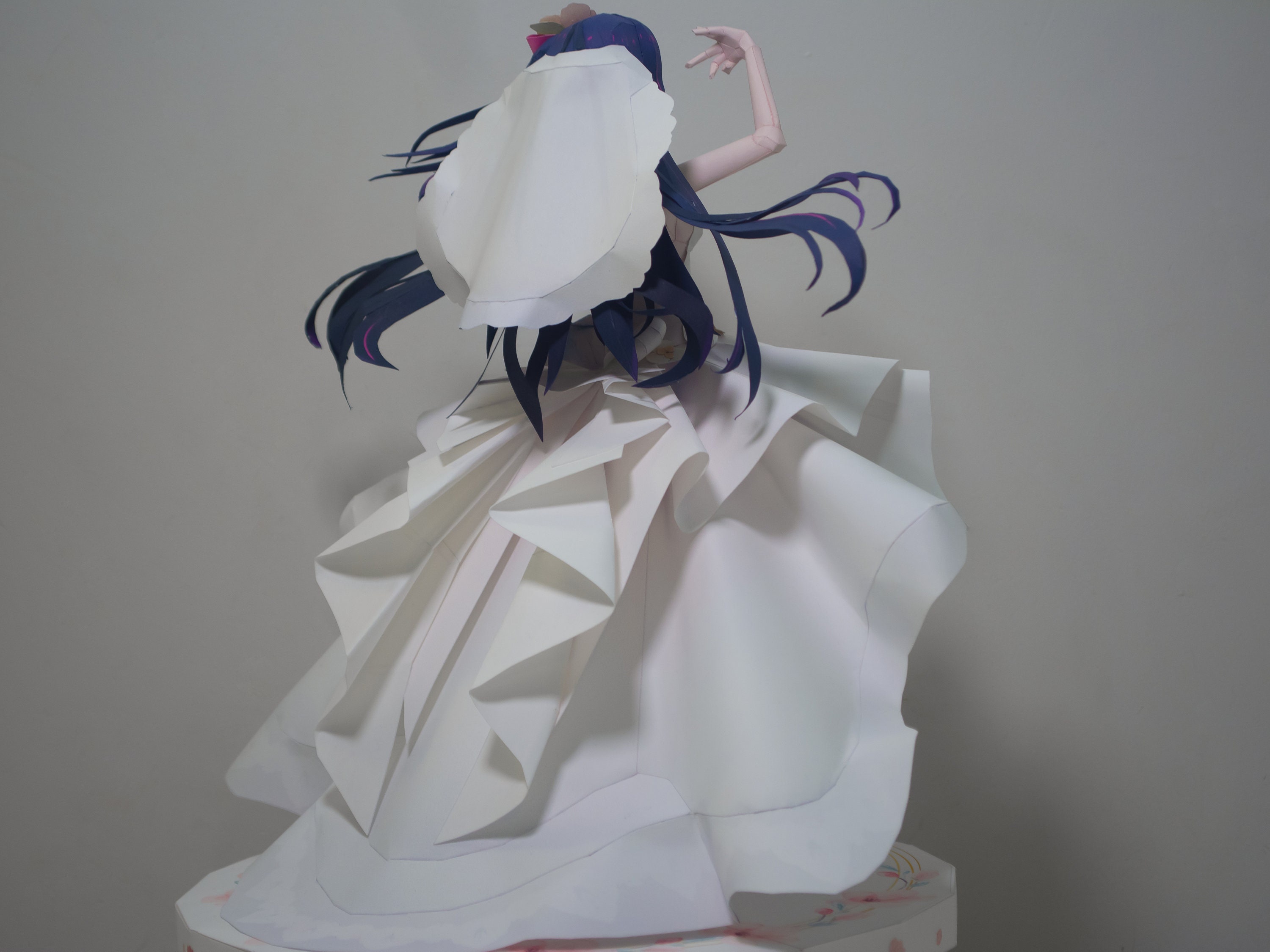 Oshi No Ko Wedding Ai Hoshino , Papercraft Figure, Digital, PDF ...