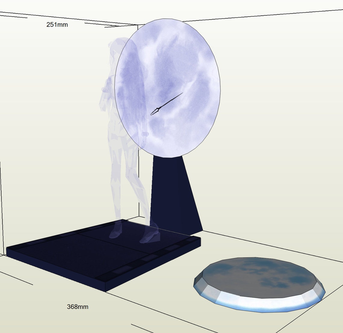 Rei Ayanami Long Hair Ver, Papercraft Figure, Digital, PDF Template ...