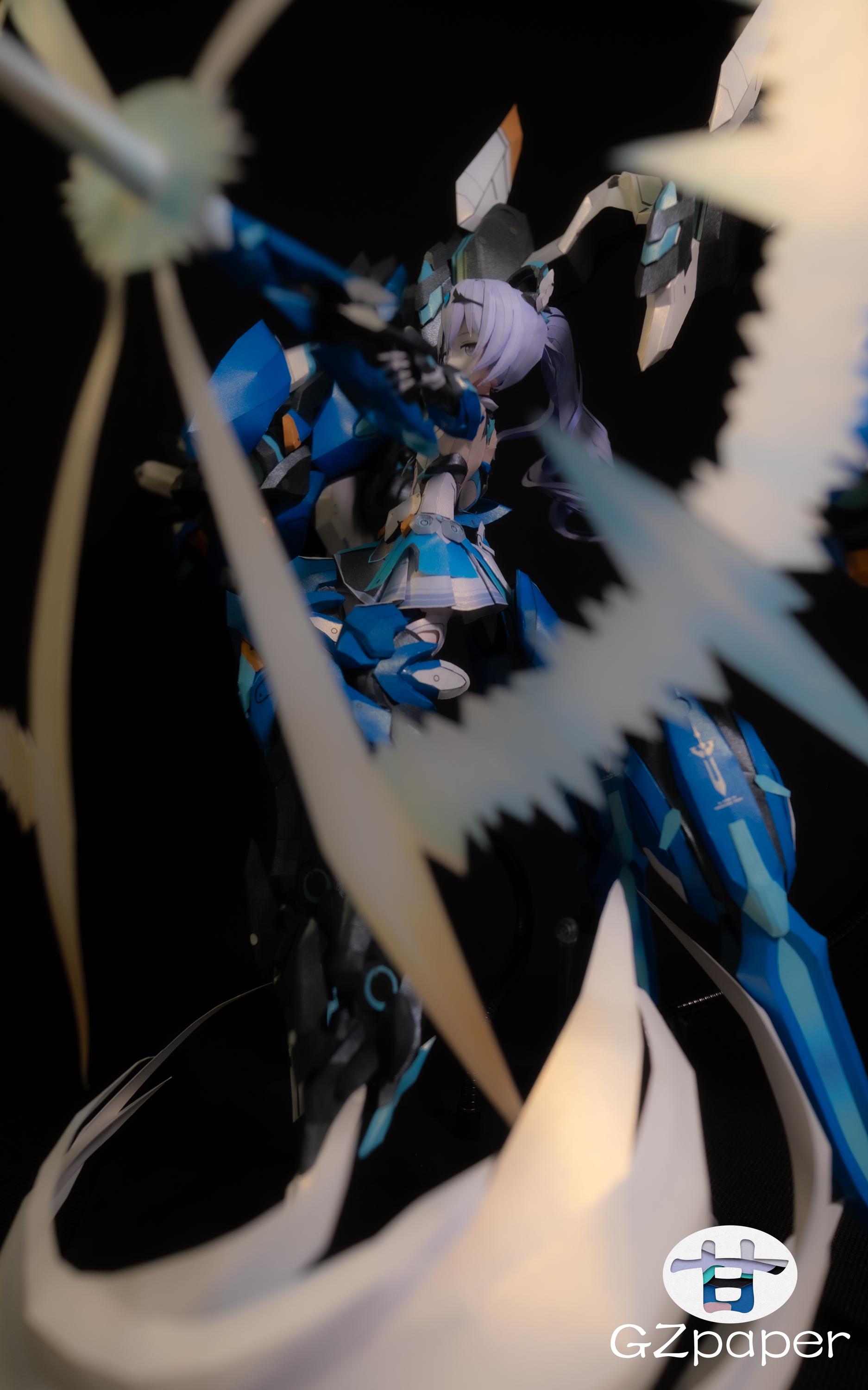 Honkai Impact 3rd; Bronya - Herrscher of Truth, Papercraft Figure ...