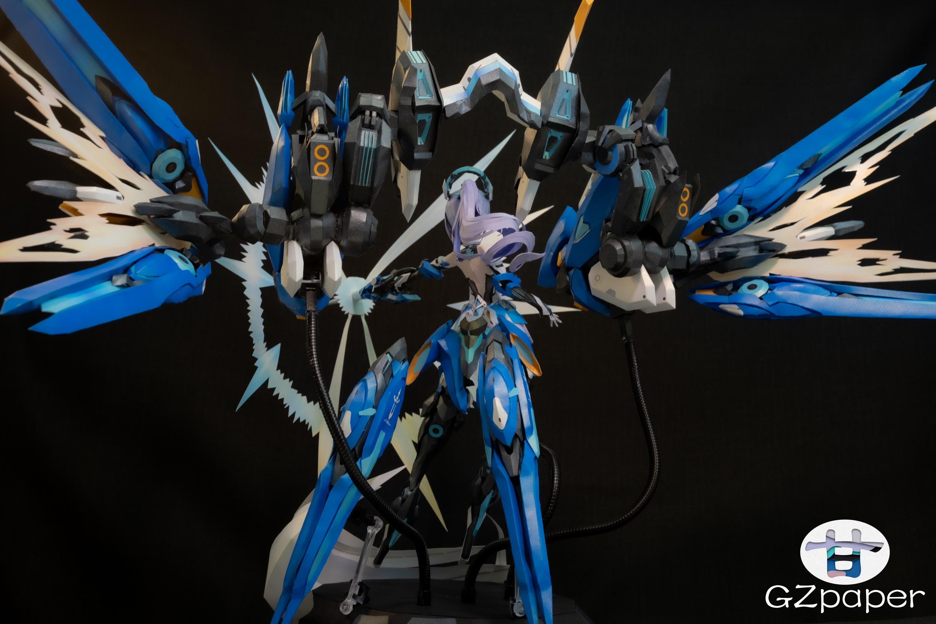 Honkai Impact 3rd; Bronya - Herrscher of Truth, Papercraft Figure ...