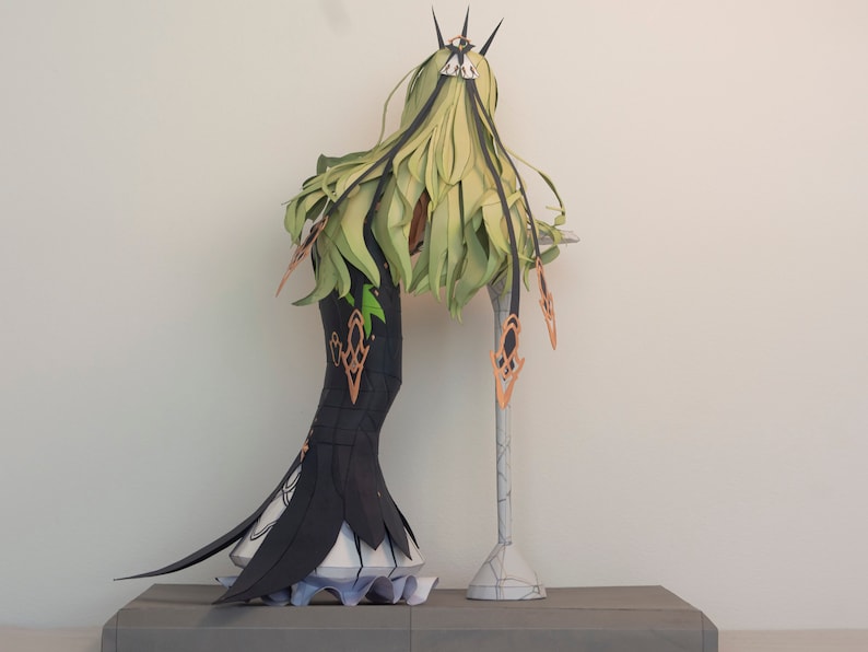 Honkai Impact 3rd Mobius Papercraft Figure Digital PDF - Etsy Finland