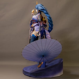 Genshin Impact Raiden Shogun, Figura Papercraft, Digital, Plantilla PDF ...