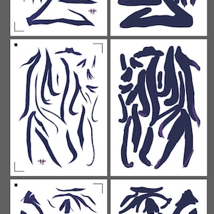 Oshi No Ko Boda Ai Hoshino , Figura Papercraft, Digital, Plantilla PDF ...