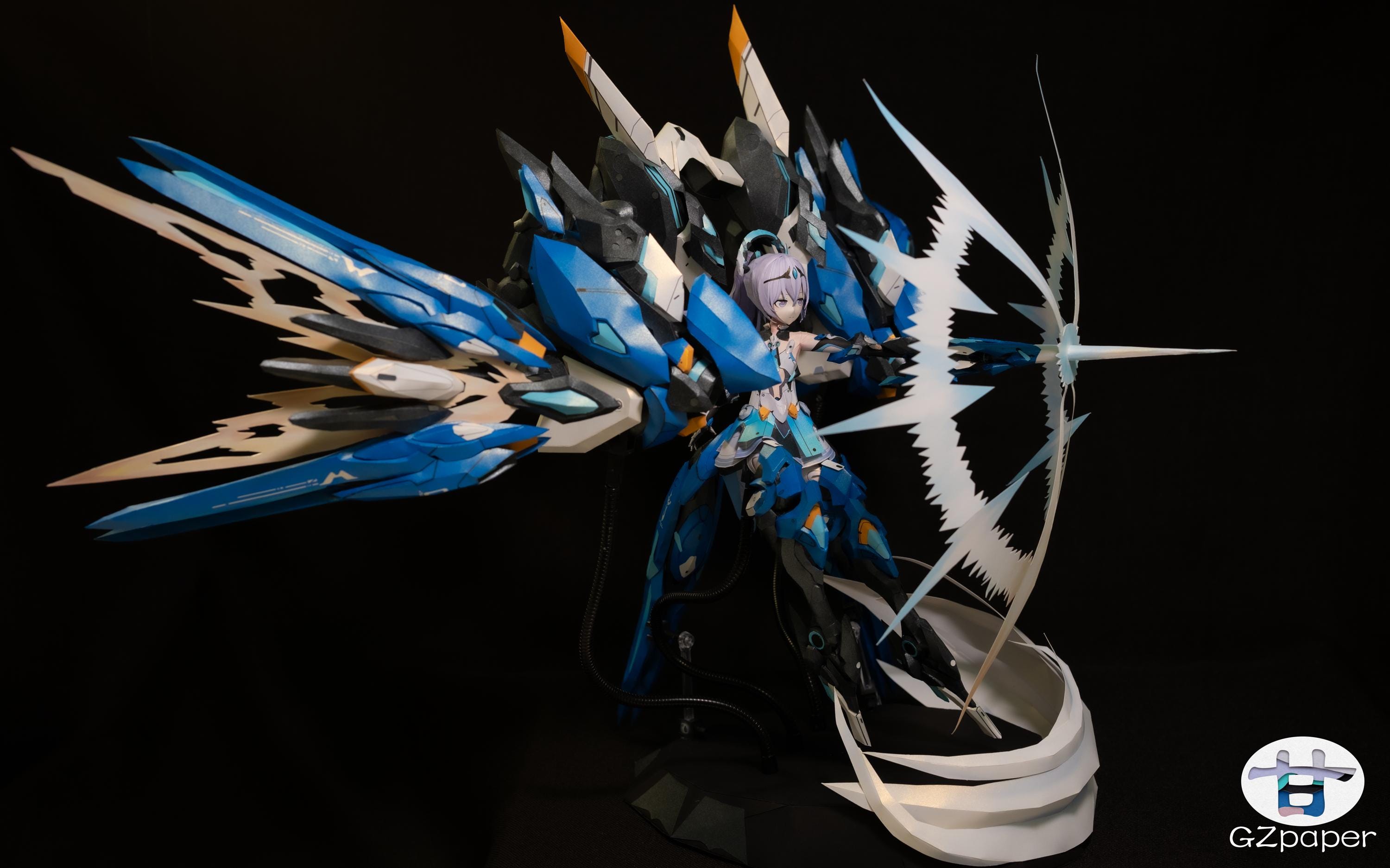 Honkai Impact 3rd; Bronya - Herrscher of Truth, Papercraft Figure ...