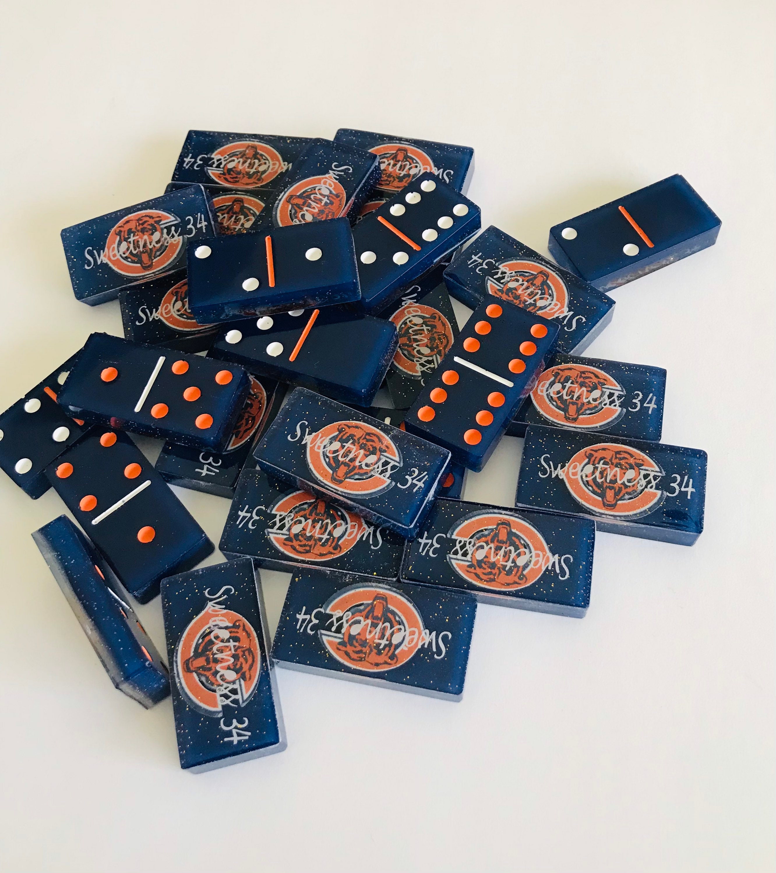 Personalized Double 6 Dominoes Box Set, Customizable Gifts, Domino Set ...