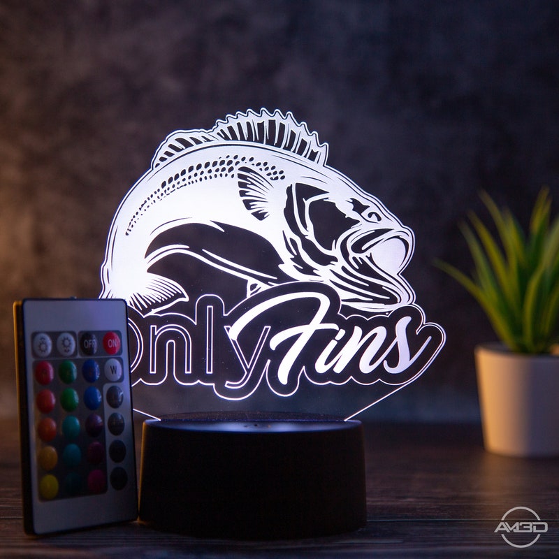 Angler Fish Lamp - Etsy