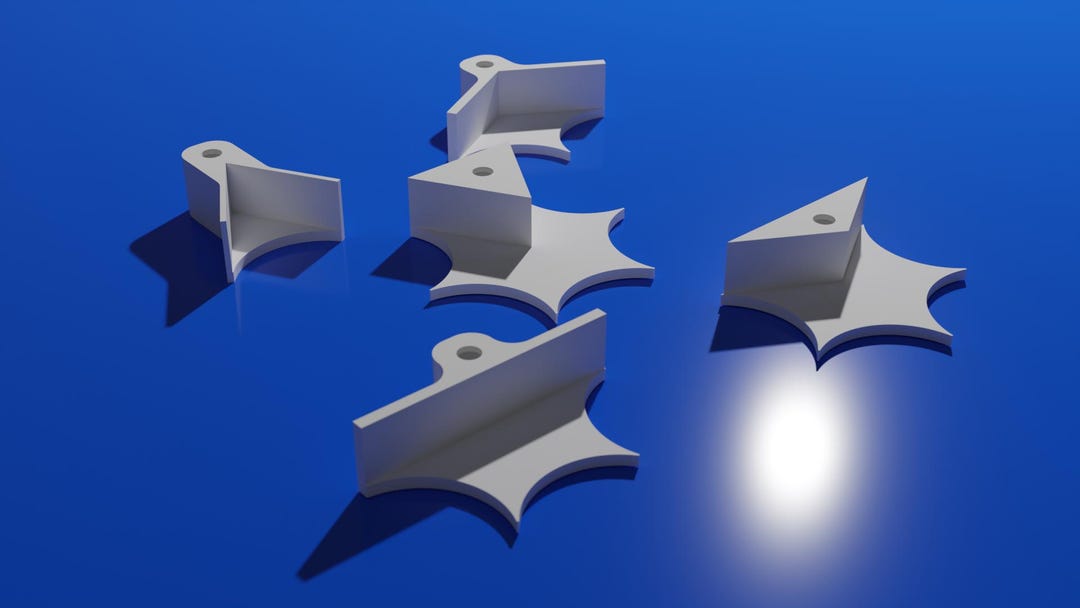 Nanoleaf Triangles Wall Mount for Screwing, Wall Mount, Ceiling Mount ...