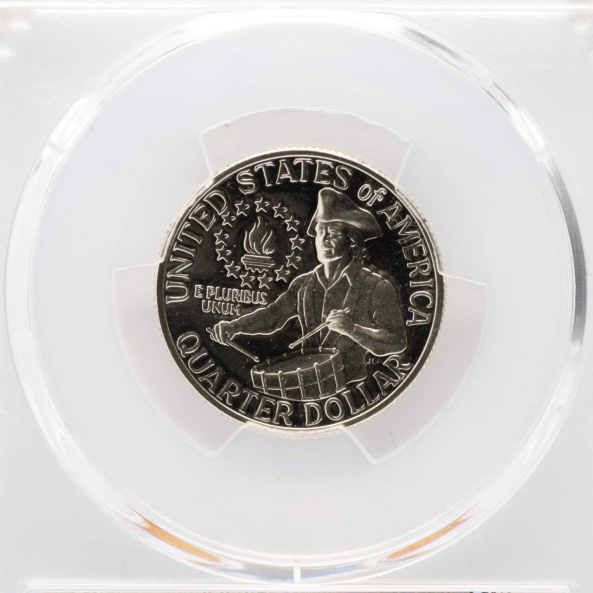 1976-S SILVER Bicentennial Quarter 25c PCGS PR69 DCAM - Etsy
