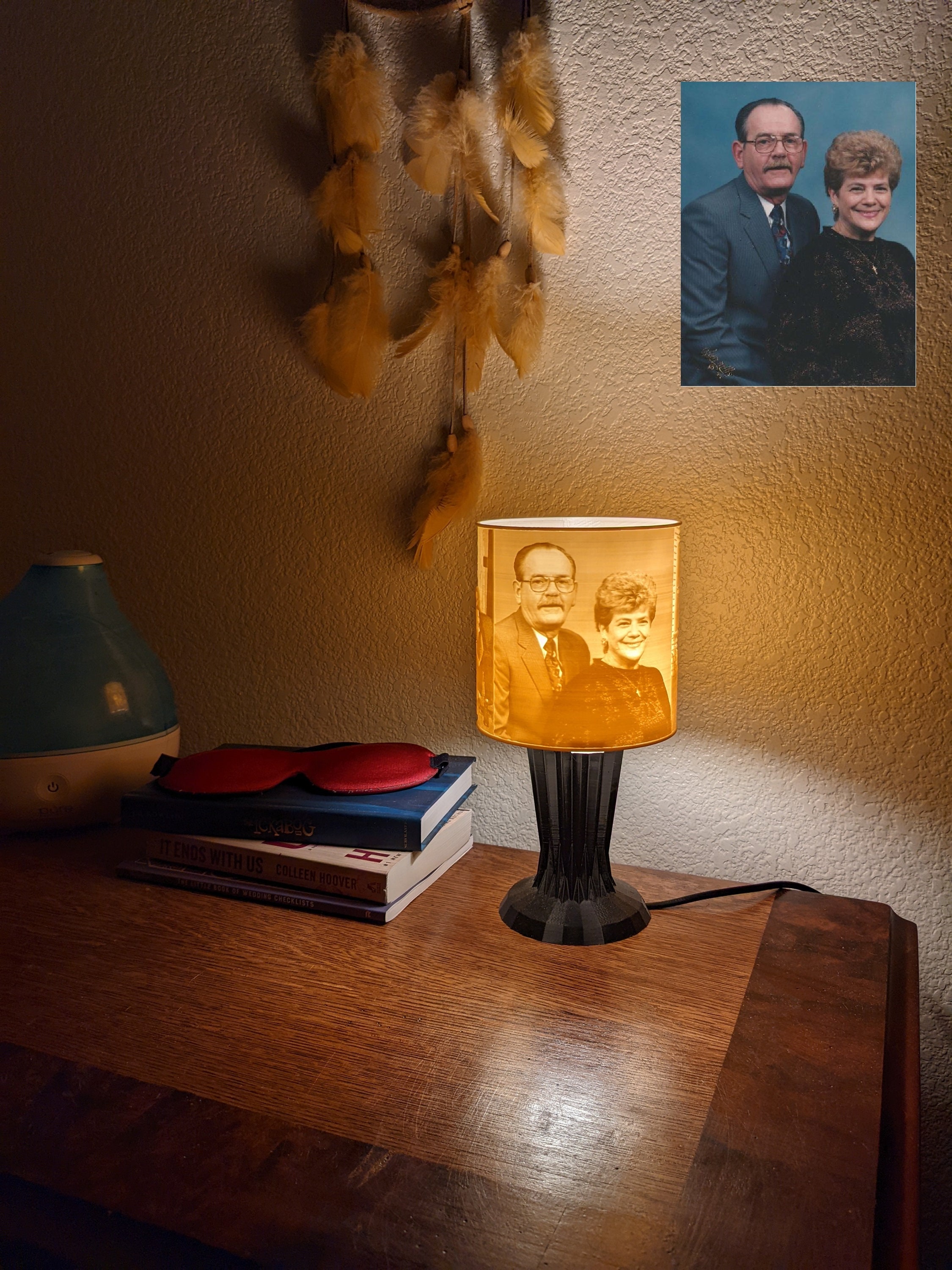 Custom Personalized 3D Printed Lithophane Lamp - Etsy