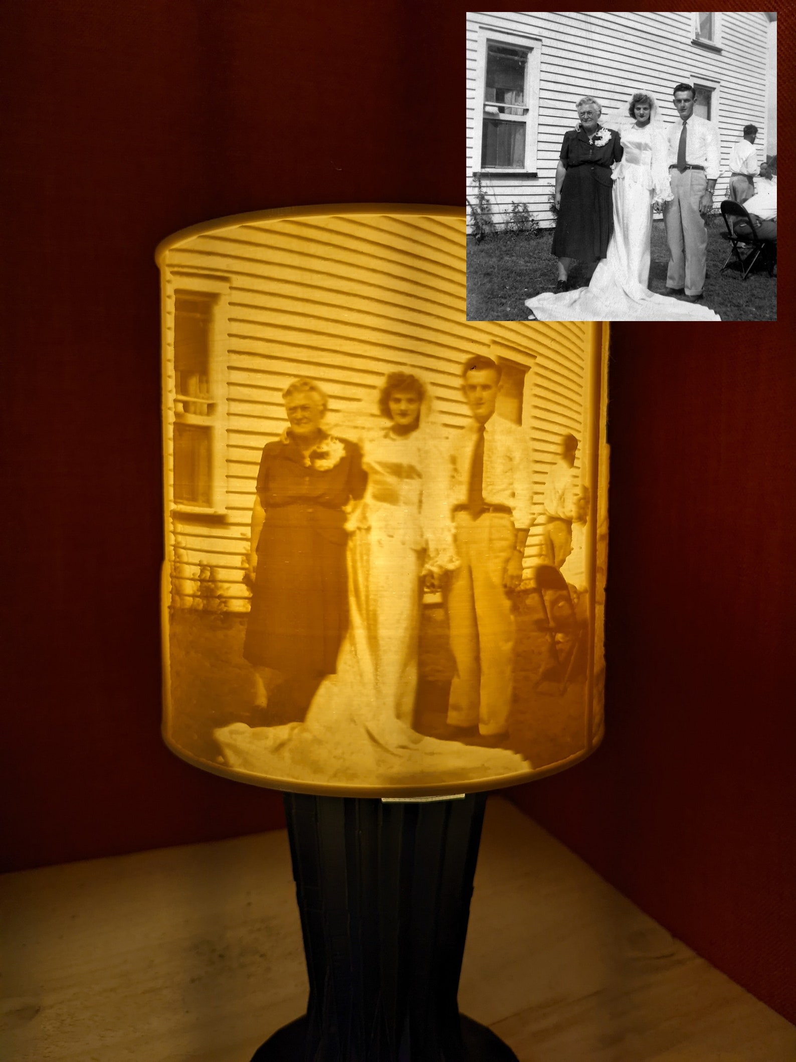 Custom Personalized 3D Printed Lithophane Lamp - Etsy