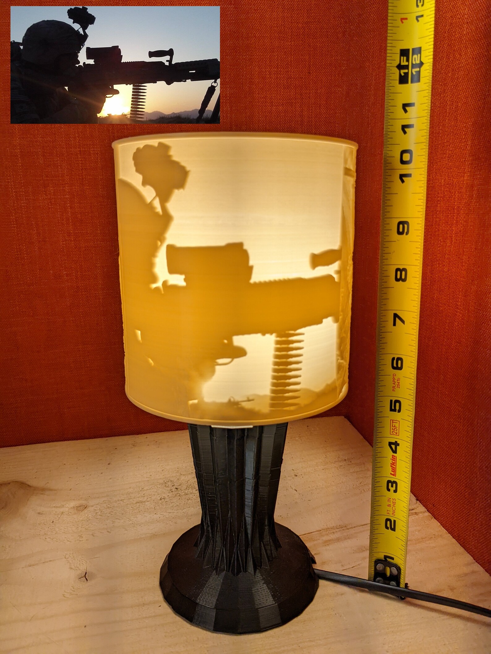 Custom Personalized 3D Printed Lithophane Lamp - Etsy