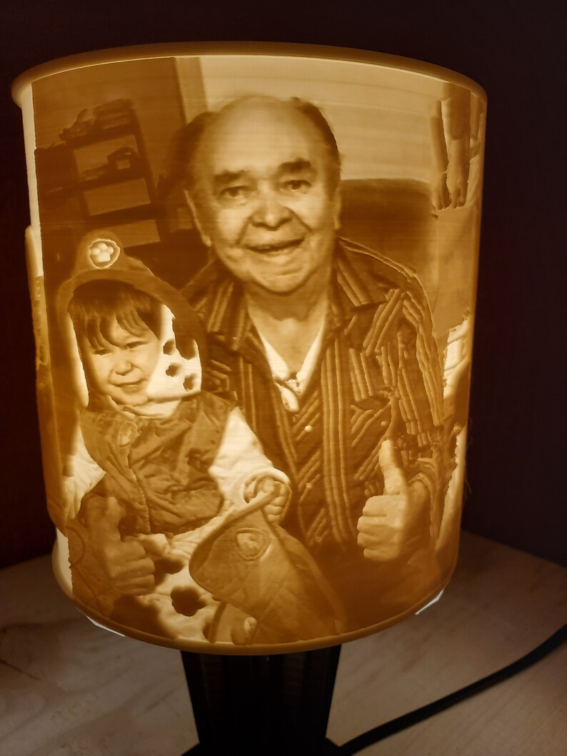 Custom Personalized 3D Printed Lithophane Lamp - Etsy