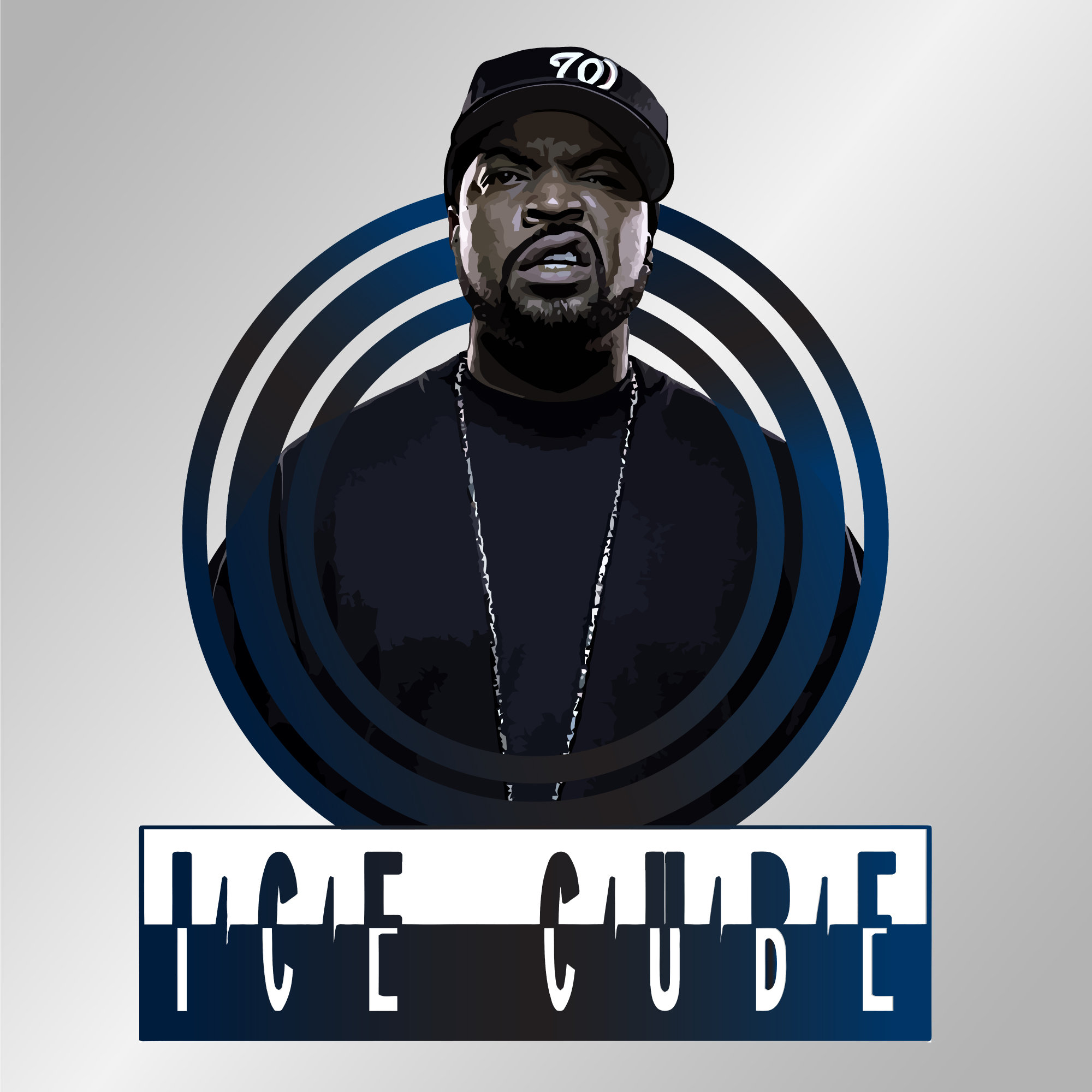 Ice Cube Rapper Logo