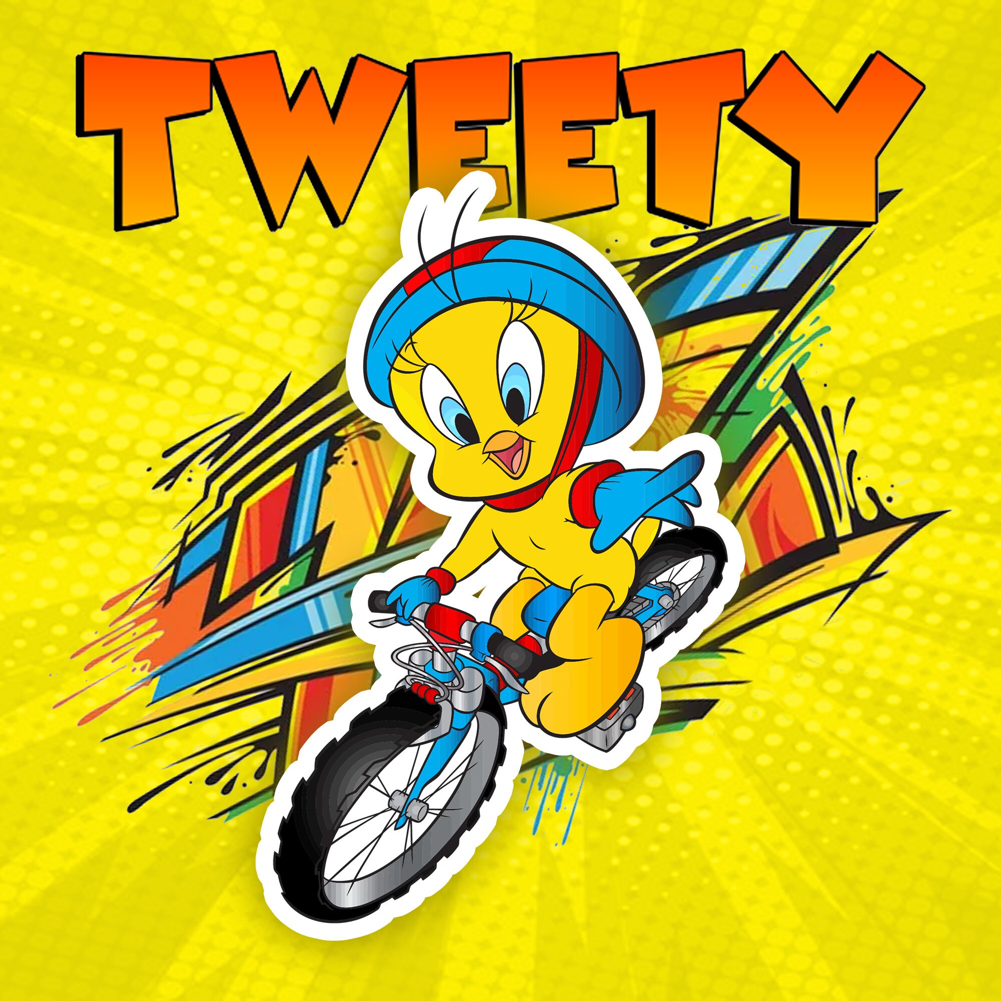 Tweety Svg Printable Tweety Bird Digital Stickers Tweety Cartoon Svg ...