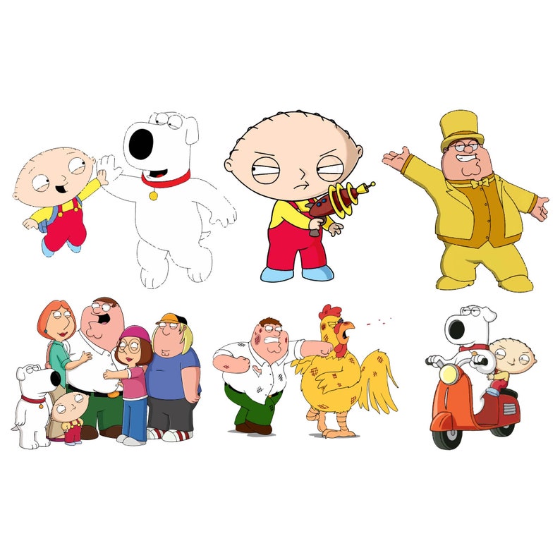 Family Guy Svg Family Guy Digital File for Circuit Angry Stewie Griffin ...