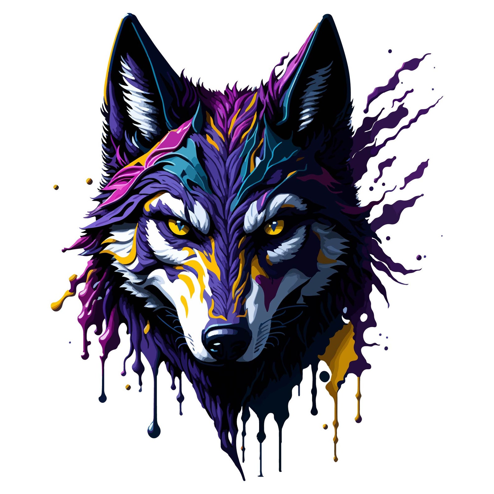 Wolf Art Wolf Art Wolf Skull Wolf Tumbler Wolf Pack Wolf Poster Wolf ...