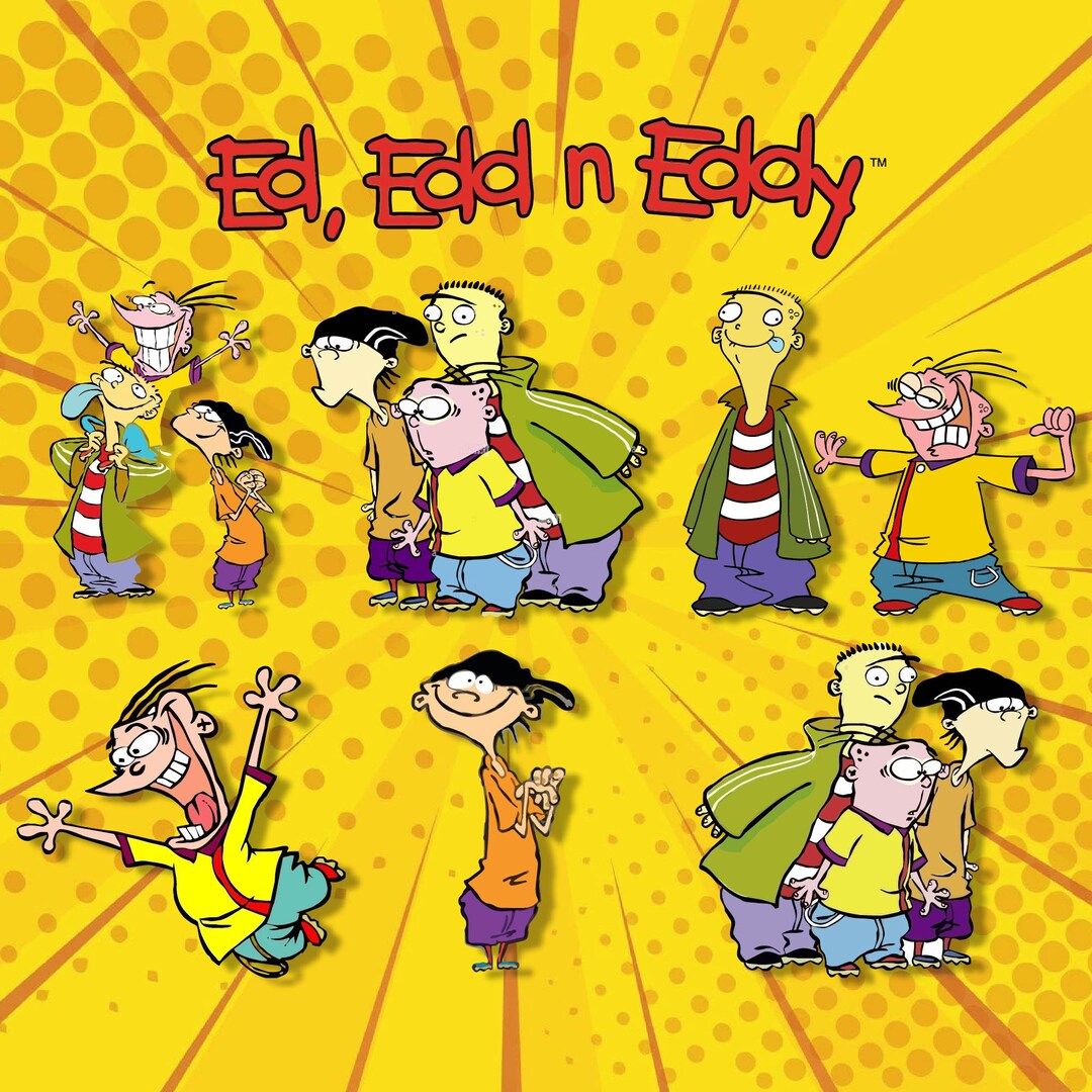 Ed Edd and Eddy Svg Ed Edd and Eddy Svg File for Circuit 90s Cartoon ...