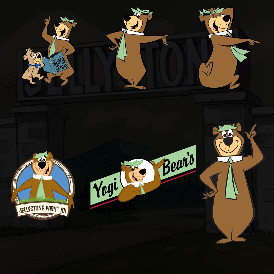 Jellystone Svgs Yogi Bear Svg Bear Cartoon Svg Jellystone Svg ...
