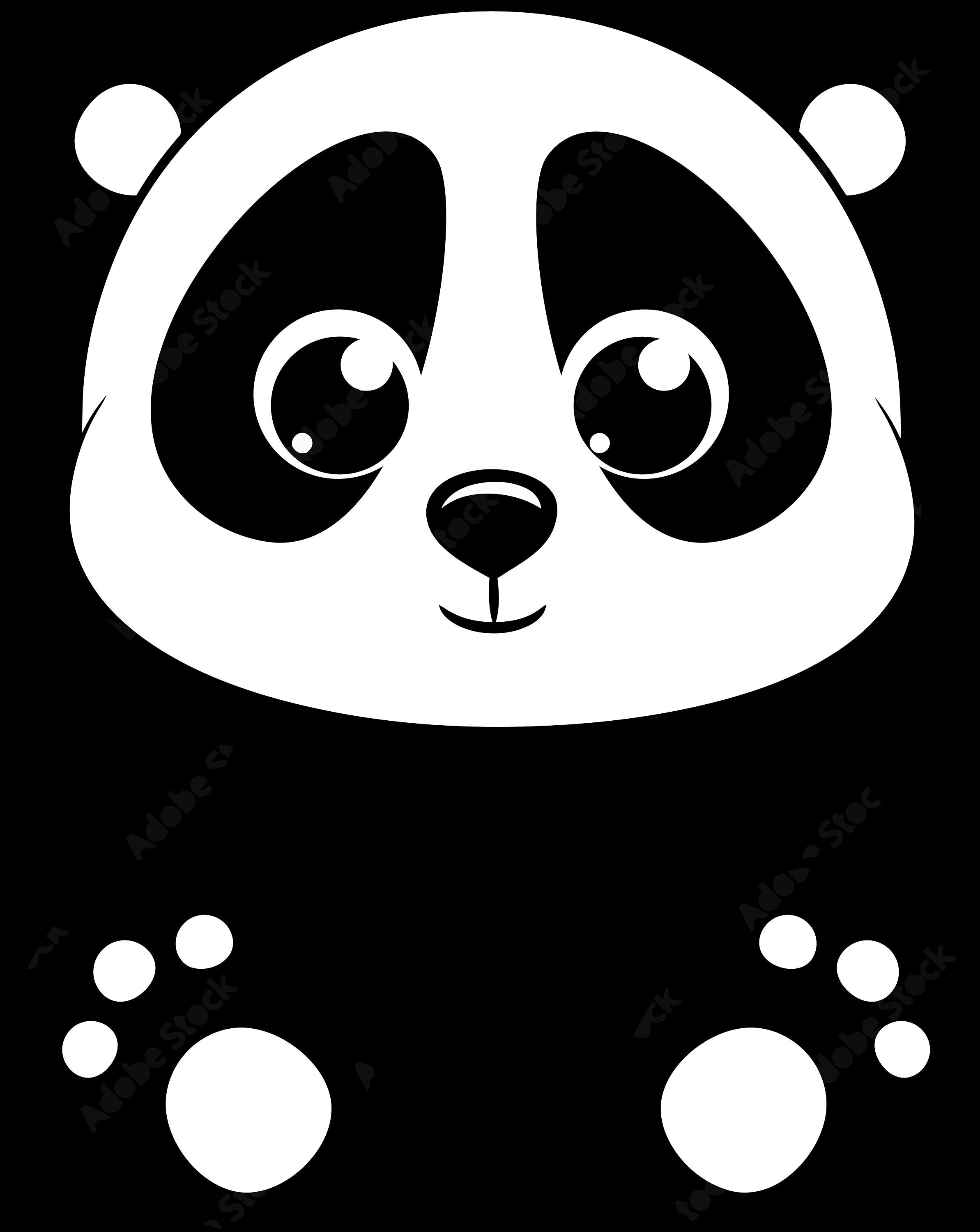 Panda Svg Bundle Kung Fu Panda Svg 6 Pieces Cute Panda Svg Files for ...